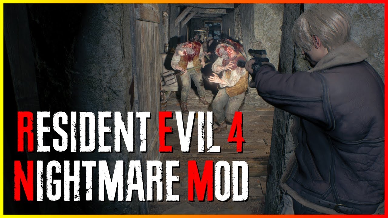 This Mod is a NIGHTMARE - RE4 Nightmare Mod Professional 1.7 Version ...