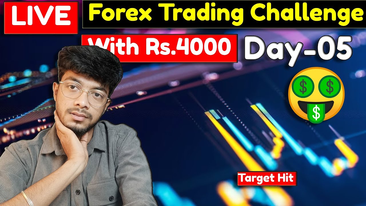 Live 🔴 Forex Trading 100-Days Challenge with Just Rs.4000 Capital! 🚀💹 | FLASH Services PMI🤑 ...