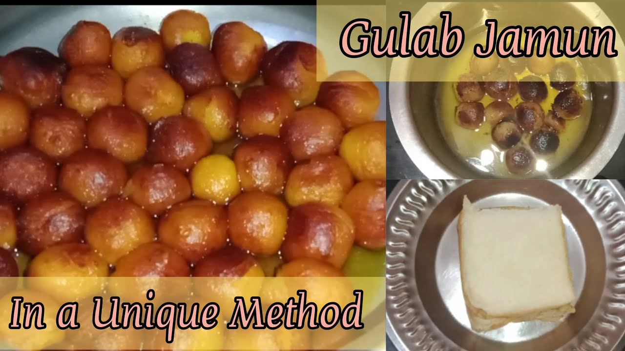 Gulab Jamun with Slice Bread | Unique Recipe | Shaz Ki Duniya | My ...