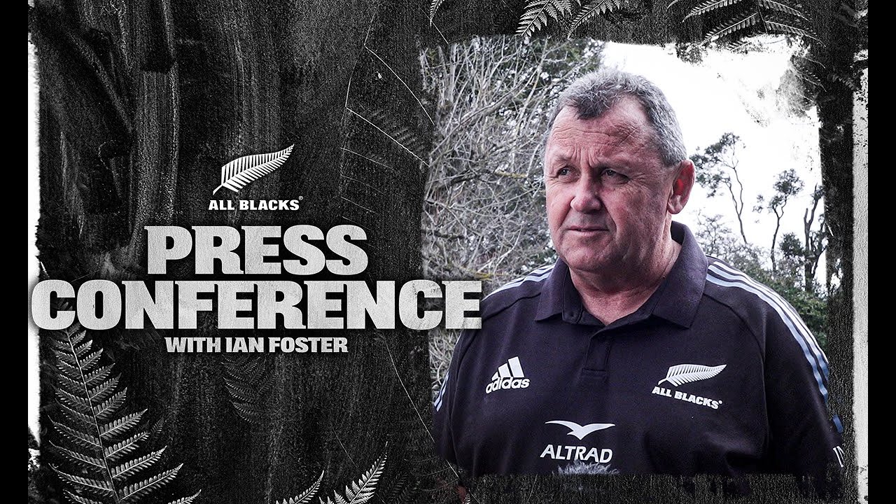 Ian Foster reacts to last night's Test | Press Conference (Christchurch ...