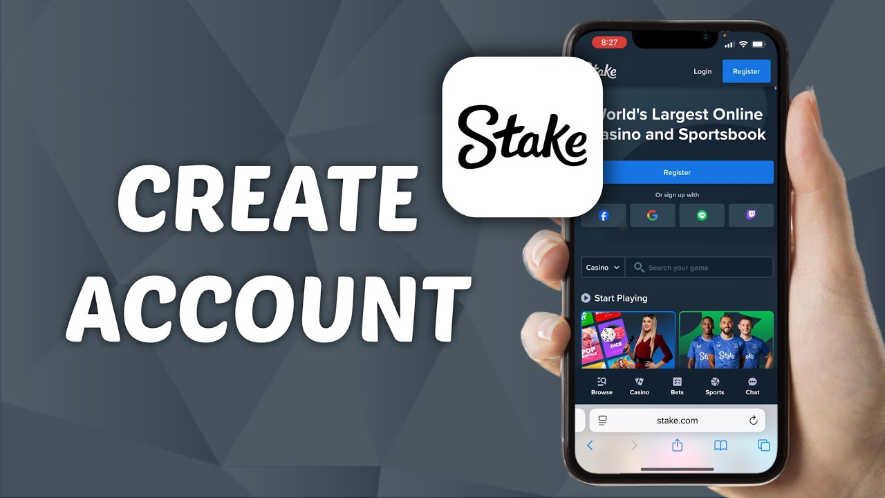 How to Create Account on Stake - YouTube