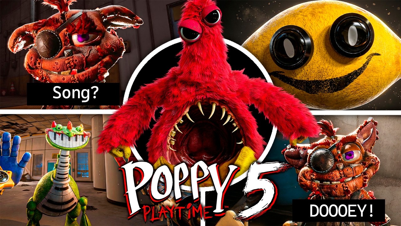 Poppy Playtime 5 - All HIDDEN Secrets - YouTube