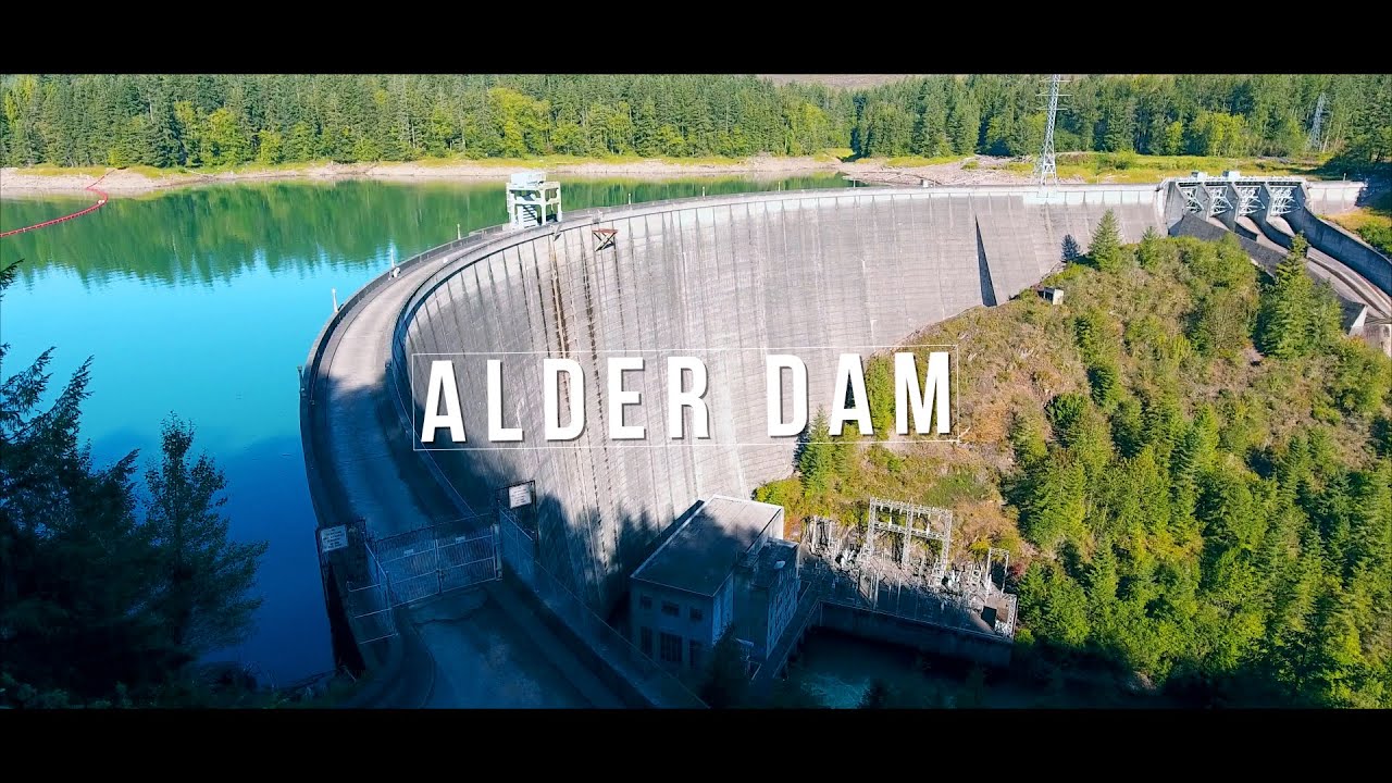 Alder Dam, WA | 4k | DJI Phantom 4 - YouTube