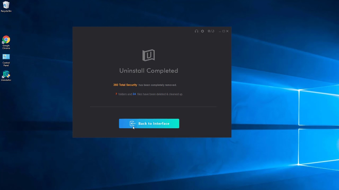 How to Uninstall 360 Total Security from Windows - YouTube