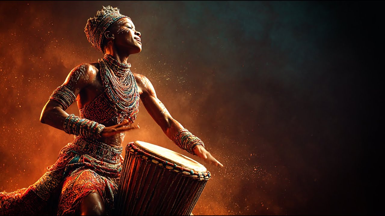 ANCIENT AFRICAN RITUAL DRUMS — Primal Warrior Awakening ⚡ Ancestral ...