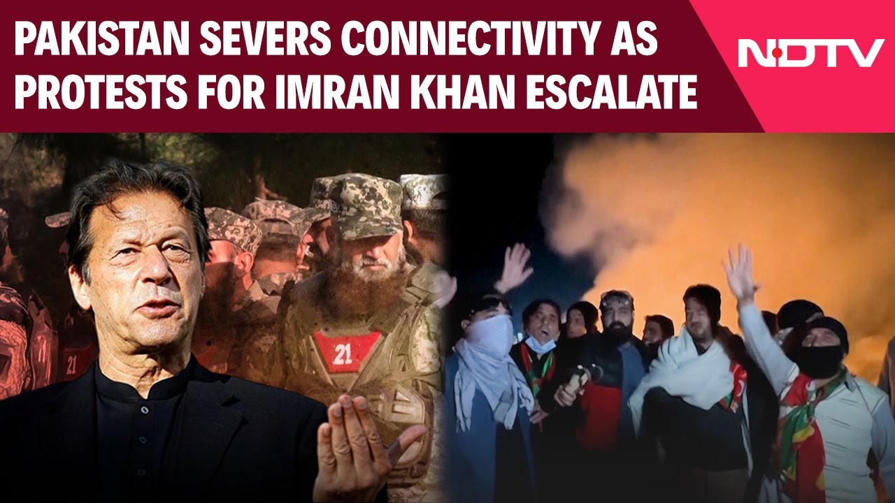 Pakistan PTI Protests: Pakistan Suspends Mobile, Internet Amid PTI ...