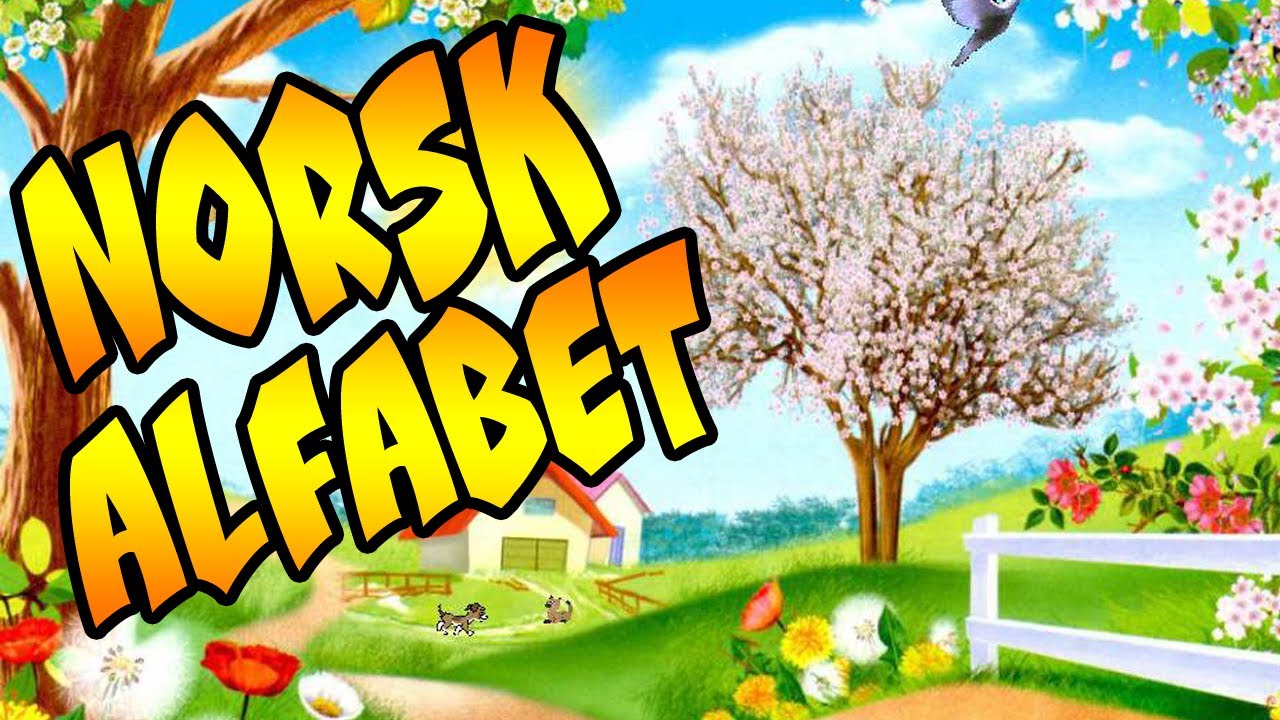 Norsk alfabet | ABC song norsk + BONUS - YouTube