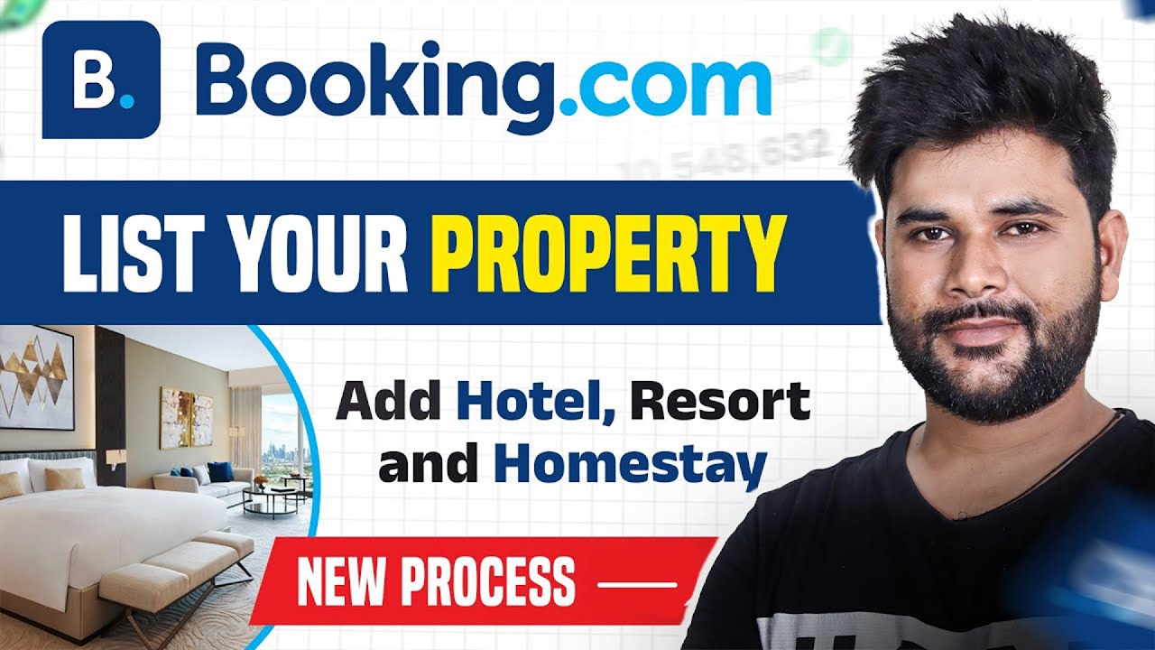 How to List my Property On Booking.com 2025 | Add Hotel, Resort ...
