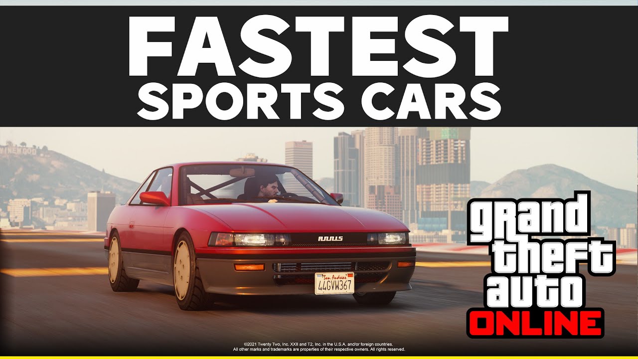 TOP 5 - Fastest Sports Cars in GTA Online | Tuned (Top Speed) - YouTube
