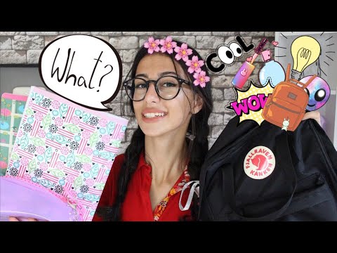 Okul Çantamda Ne Var? || Son Okula Geri Dönüş