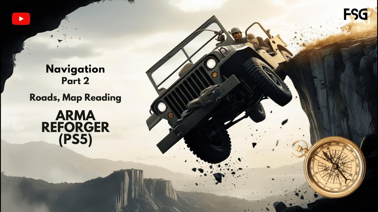 ARMA Reforger PS5 - Vehicle Navigation & Roads - Tips&Tricks - Part 2 - YouTube