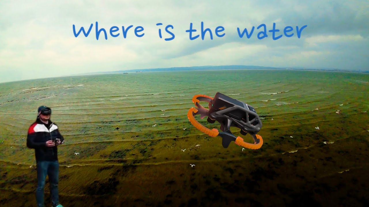 Where did the water go? We'll check it with a drone.🌊🐚🐟 ️ - YouTube