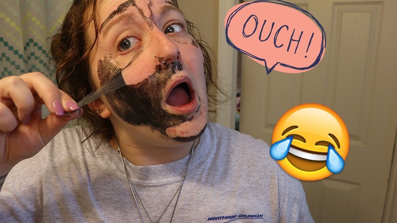 Peeling my skin off! | Peel off face mask! - YouTube