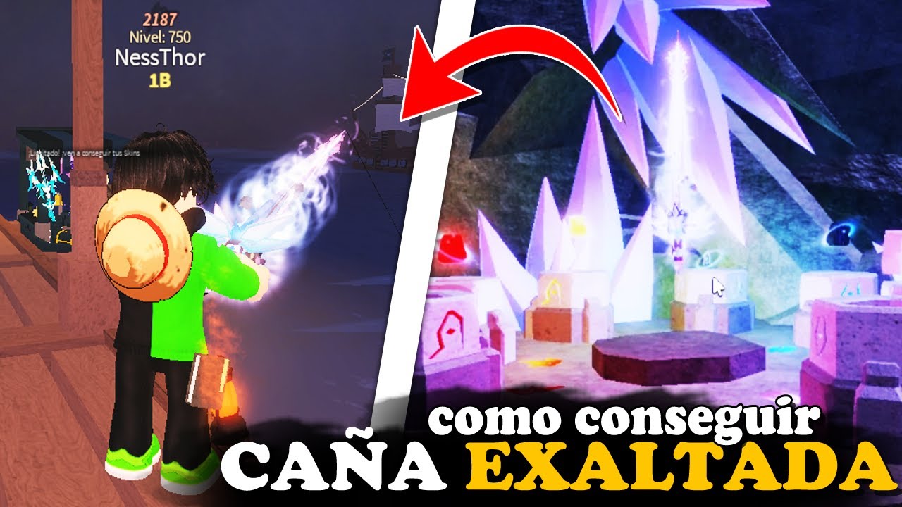 como conseguir CAÑA EXALTADA (Exalted Rod) en FISCH ROBLOX (GUIA MAXIMA ...