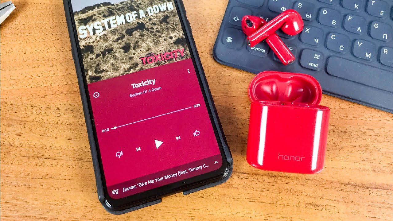 Обзор Honor FlyPods Pro - YouTube