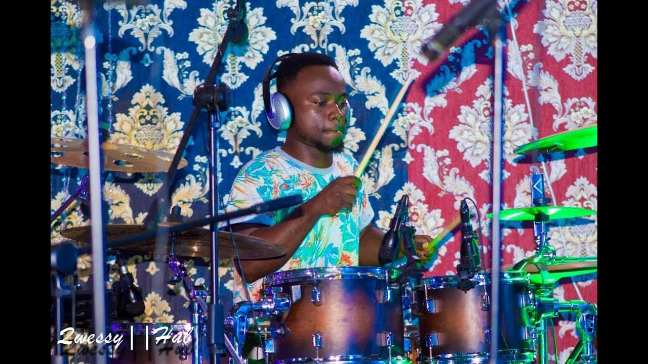 Kofi Emma and Dave Jazzi | amazing DRUM DUET at WE2 STUDIOS | Skbeatz ...