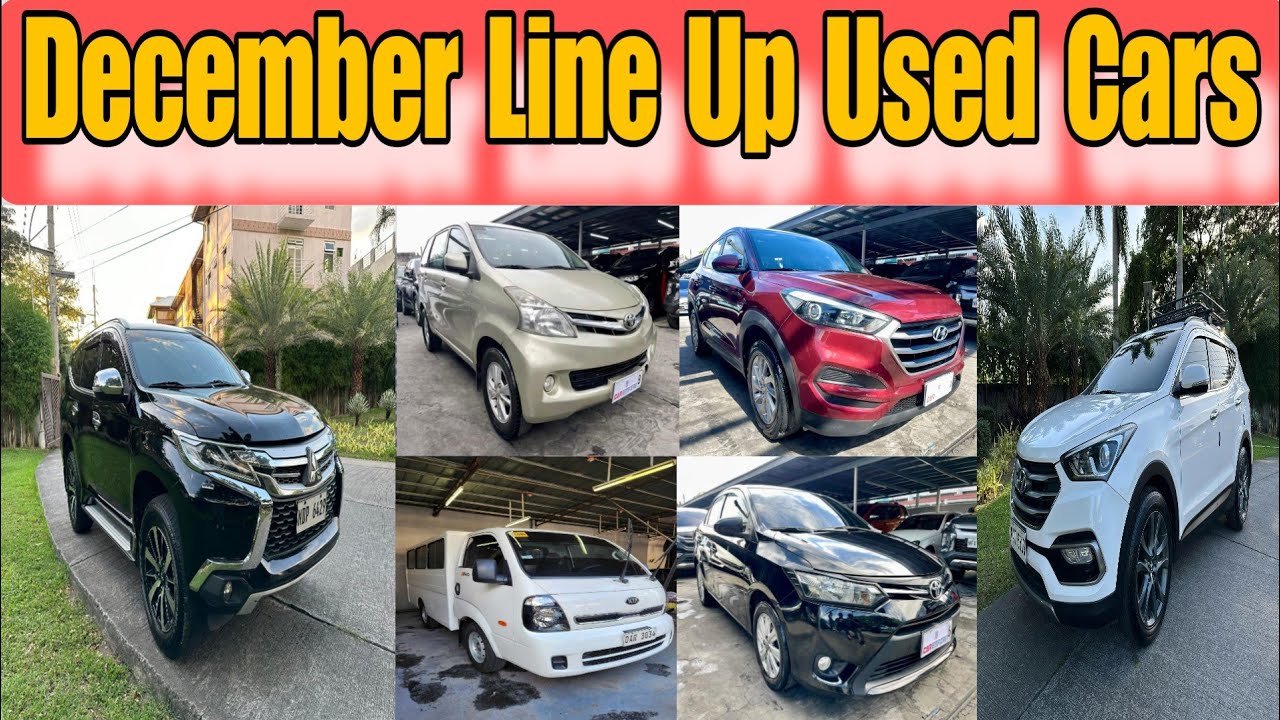 December Line Up Used Cars | Second Hand Car for Sale - YouTube