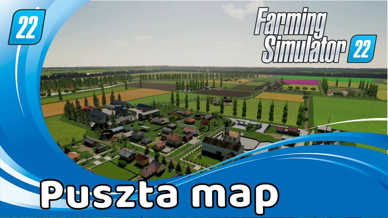 #FarmingSimulator22\ #Puszta map - YouTube