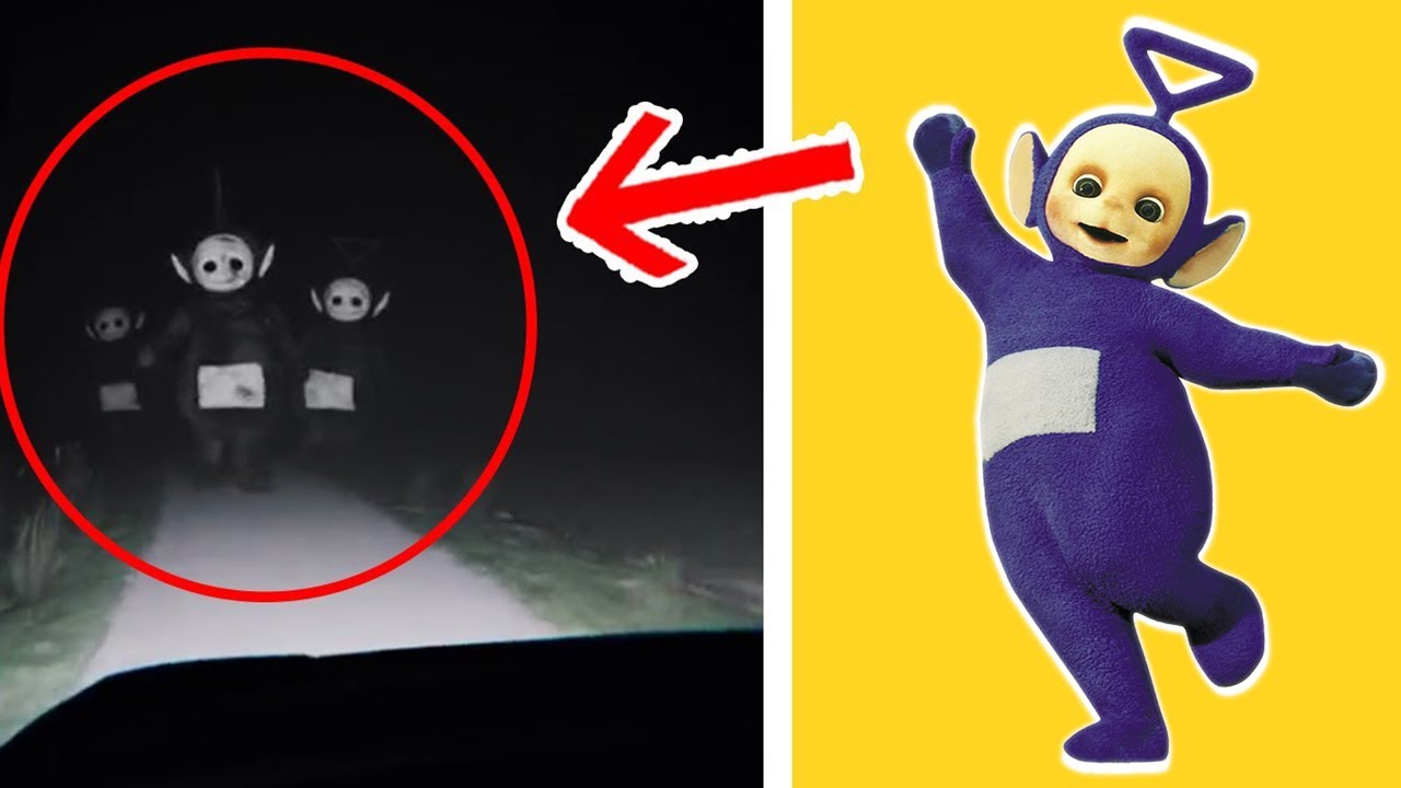 5 TELETUBBIES Capturados na Câmera na VIDA REAL - YouTube