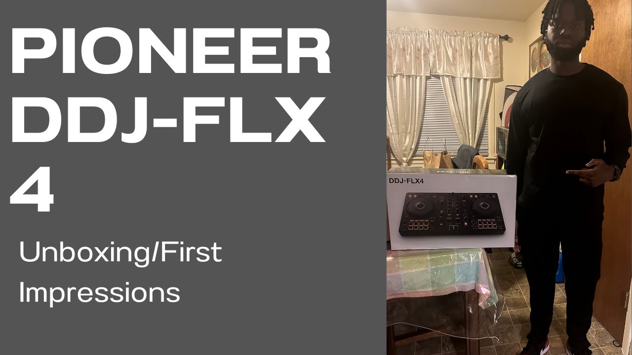 DDJ FLX 4 Unboxing/First Impressions - YouTube