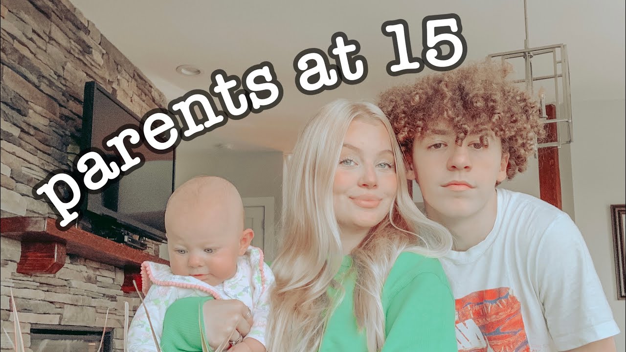 day in the life of teen parents - YouTube