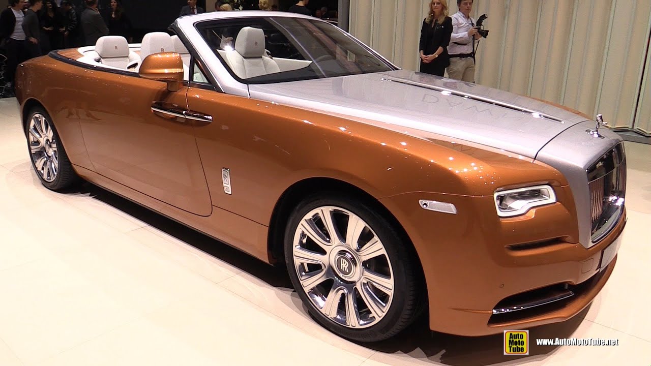 2016 Rolls Royce Dawn - Exterior and Interior Walkaround - 2016 Geneva ...