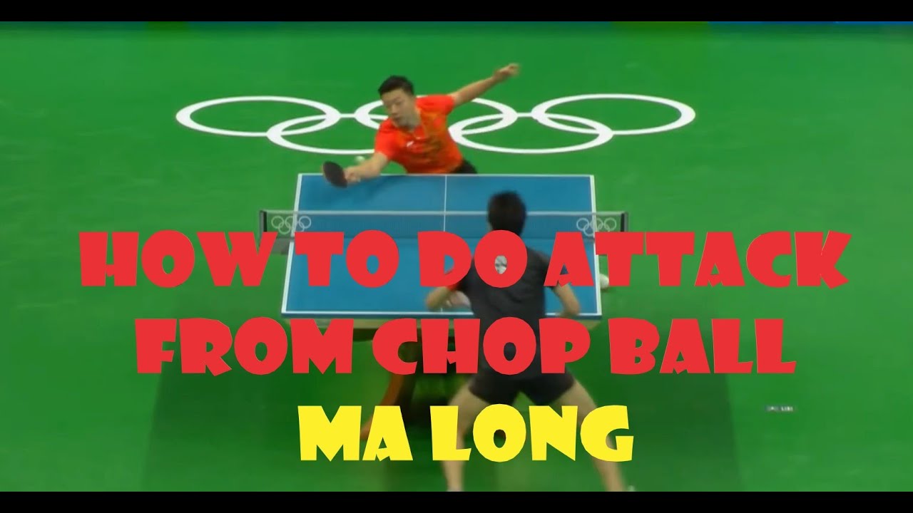 How To Do Attack From Chop Ball - YouTube
