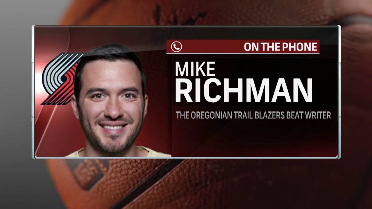 Oregonian Beat Writer Mike Richman Talks Blazers Summer League - YouTube
