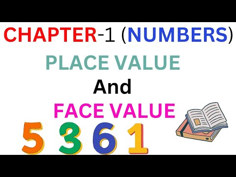 Fun way to Learn Place value and Face value | Grade 5th math - YouTube