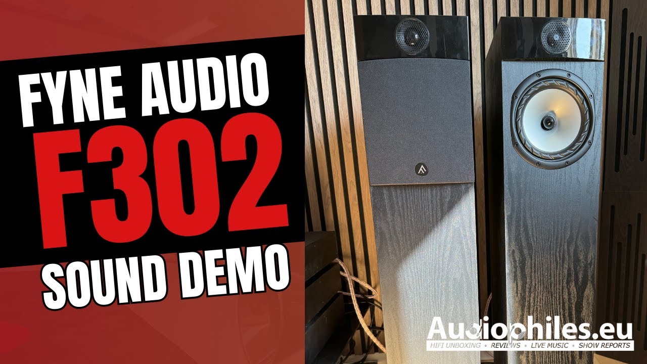Fyne Audio F302 - Music test - YouTube