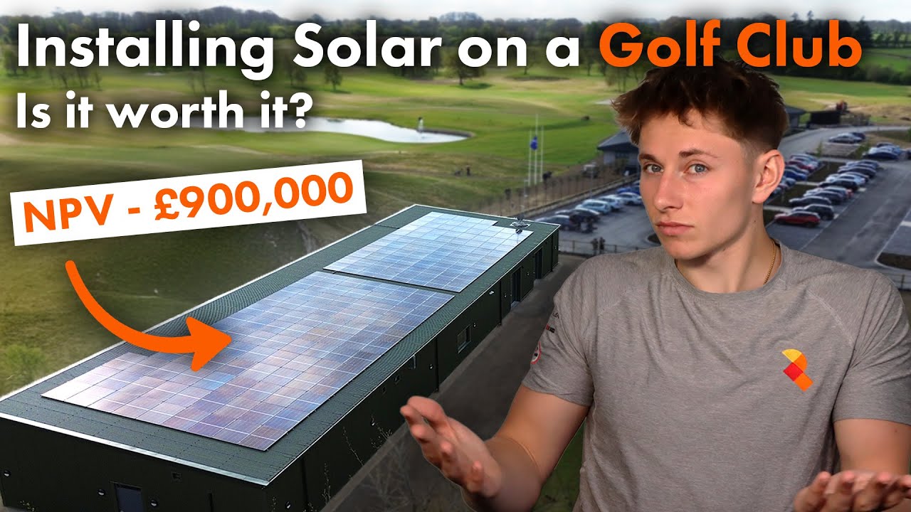 Golf Club Solar Installation - 263 Solar Panels | Basingstoke Golf Club ...