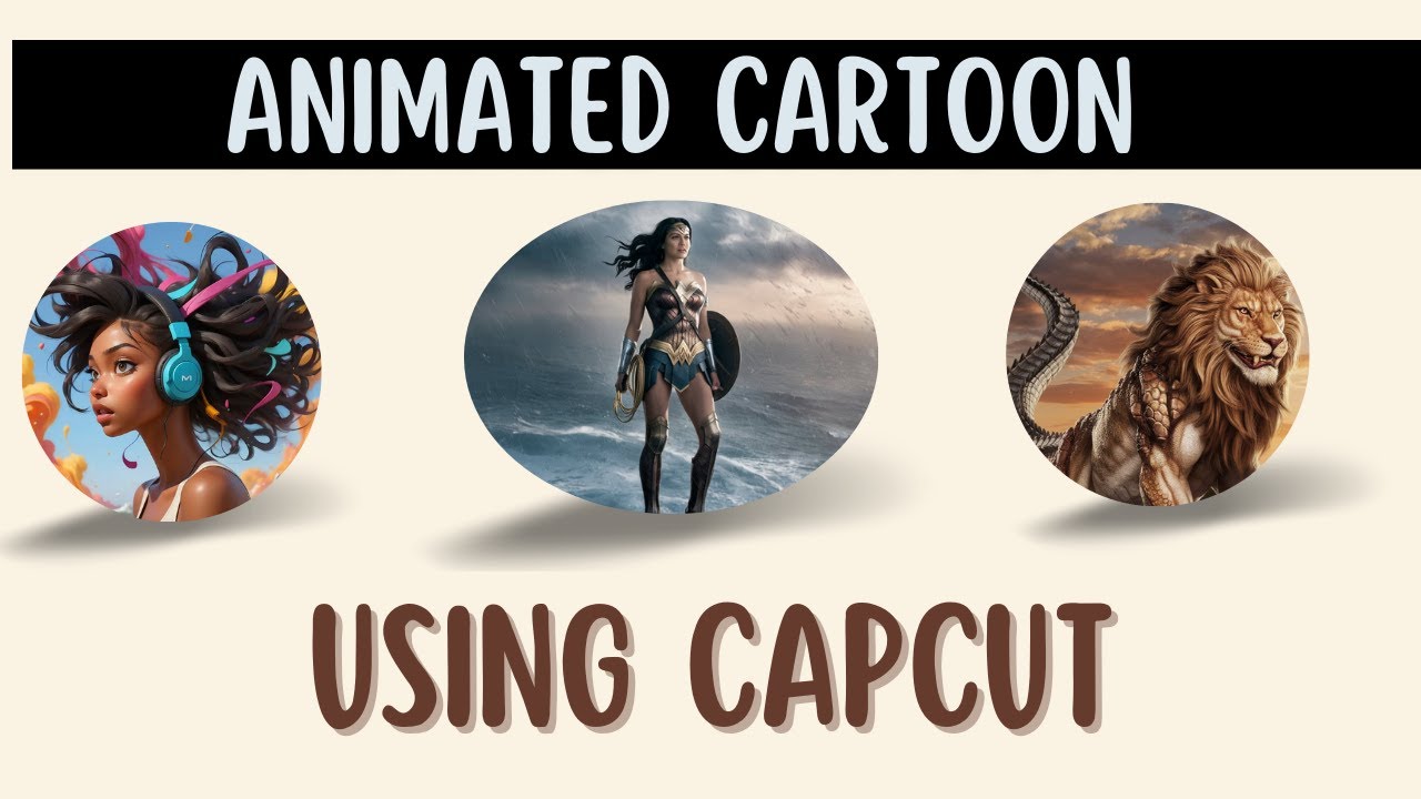 Learn to Make Animated Cartoon Videos in CapCut. Free and Unlimited ...