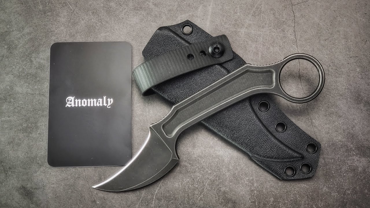 Bastinelli Anomaly Fixed Blade Tactical Knife: Karambit, Elvia, or Both ...