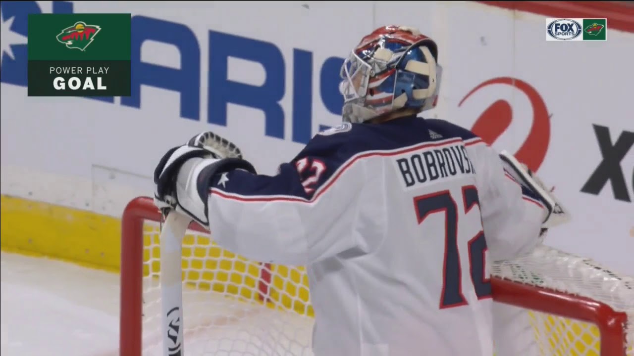 Minnesota Wild vs. Blue Jackets goals - YouTube