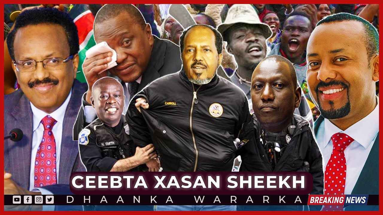 DEG DEG: Ceebta Xasan Sheekh Caleema saarka MW Kenya ku ooyay, William ...