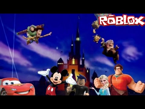 VISITEI A DISNEY!! - ROBLOX (DISNEYPARK) - YouTube