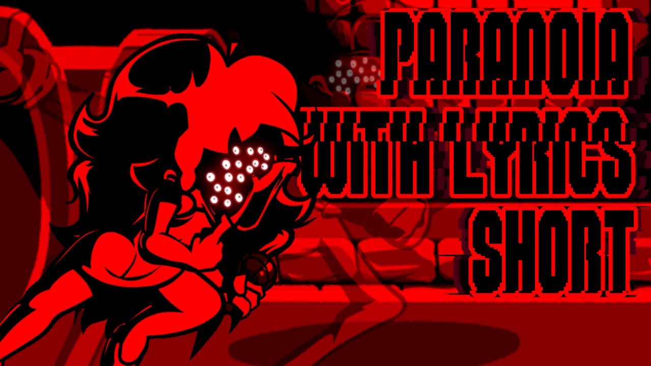 [FNF] Paranoia WITH LYRICS Short - Mario's Madness V2 Cover - YouTube Music