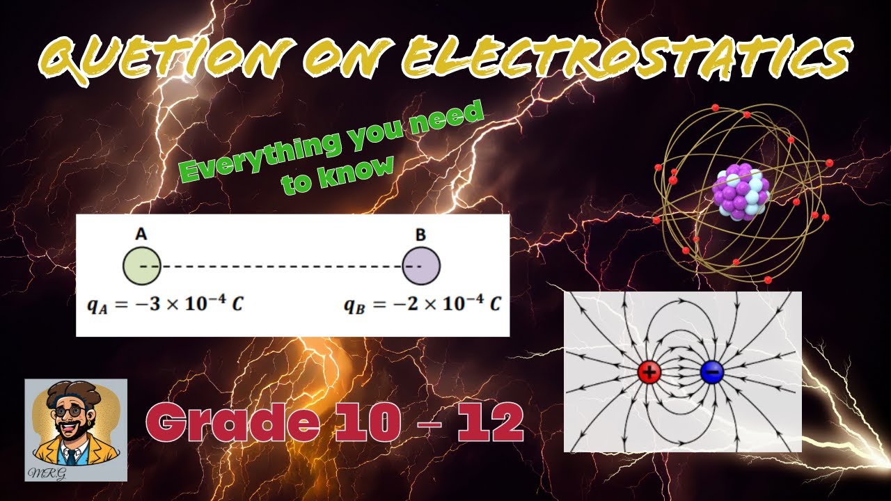 Question on Electrostatics. Grade 10 - 12 - YouTube