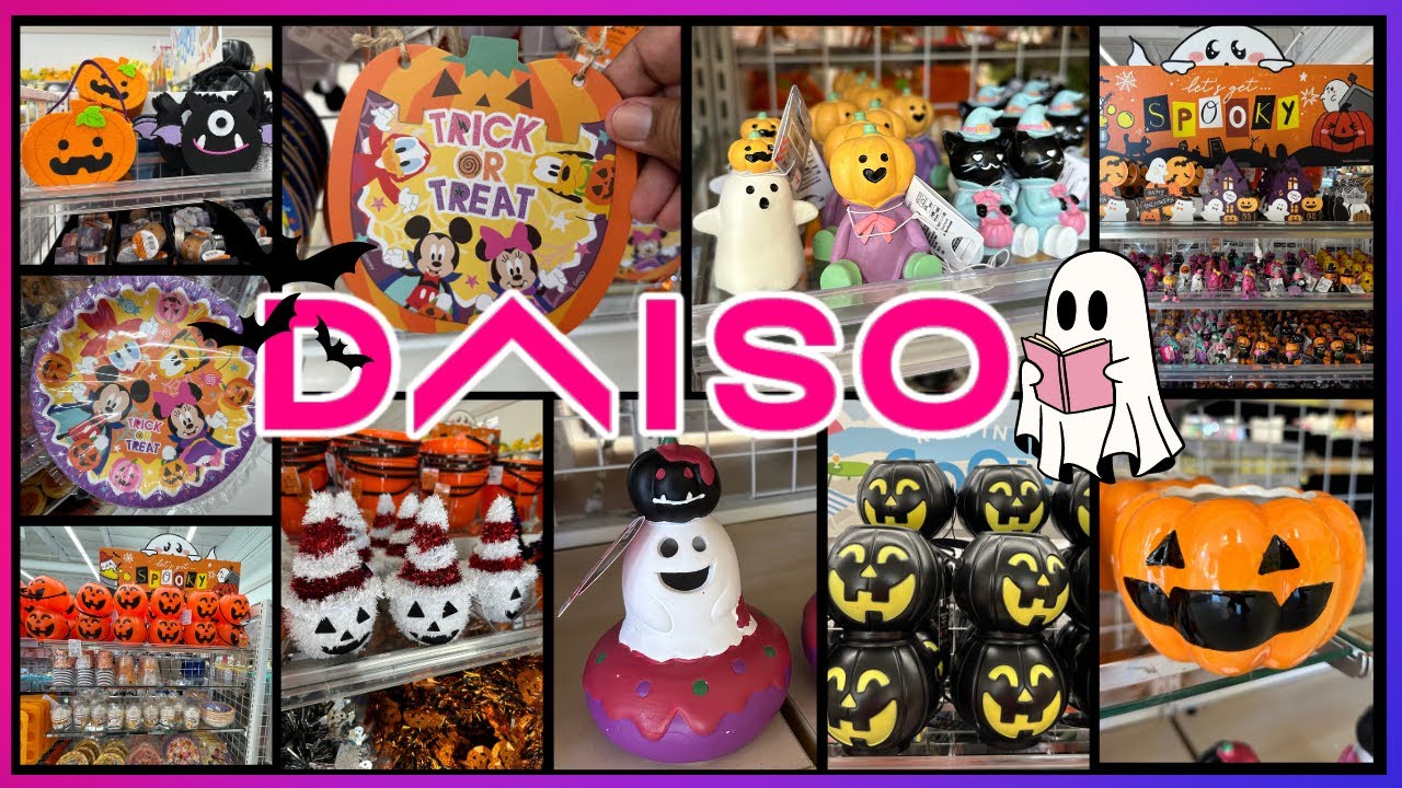 DAISO Halloween 👻 🧡DAISO Dollar Store Spooky Deals!🤭#daiso #daisojapan ...