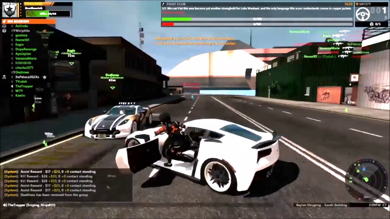 APB | Random Firework Launcher Fun - YouTube