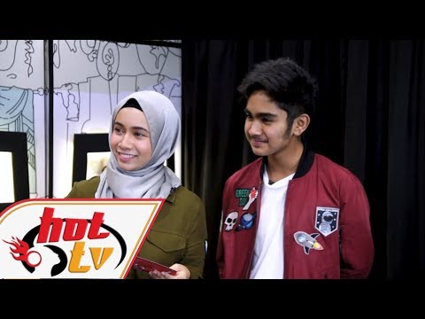 Amyra Othman & Irfan Haris - Hot TV Di TV9