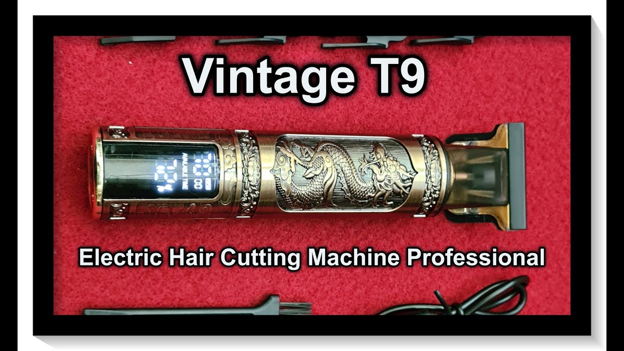Vintage T9 Electric Hair Cutting Machine Professional - YouTube
