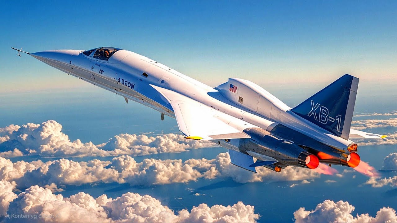 2025 World's First Supersonic Boom Jet XB-1 - Feel Like a Fighter Jet ...