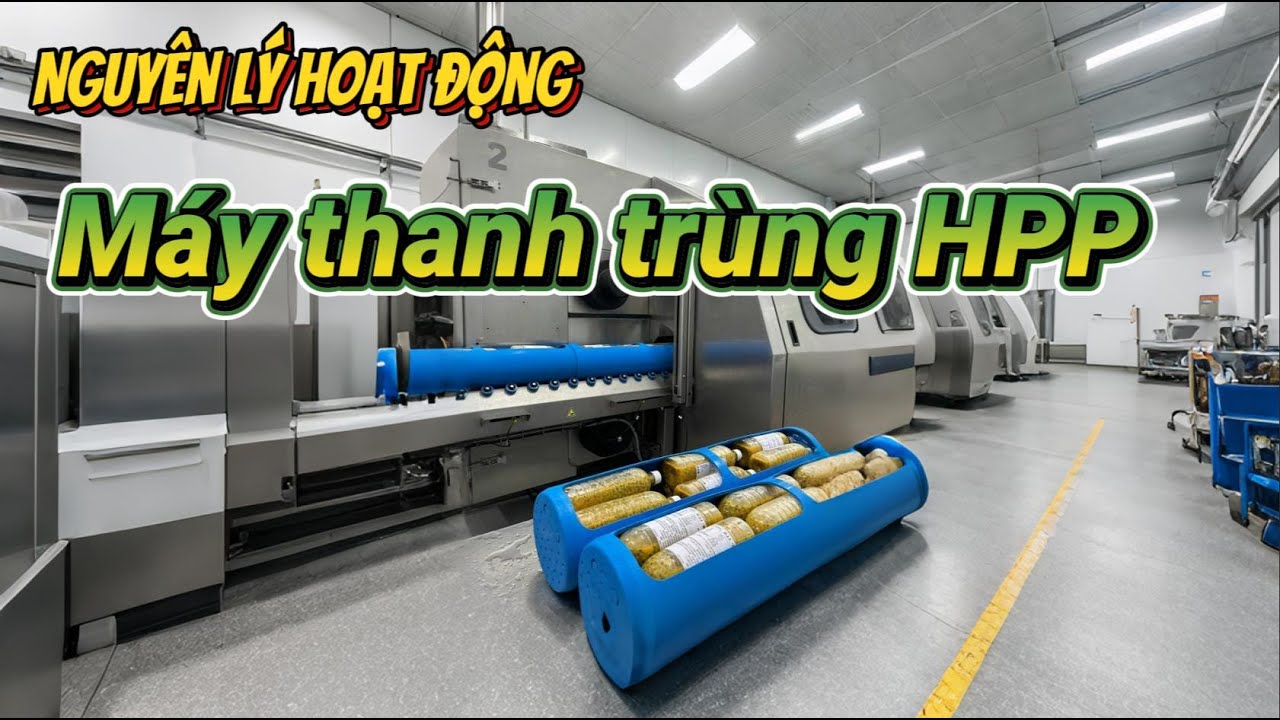 Máy thanh trùng HPP – Áp suất cao đến 6000 bar | Giải pháp không nhiệt ...