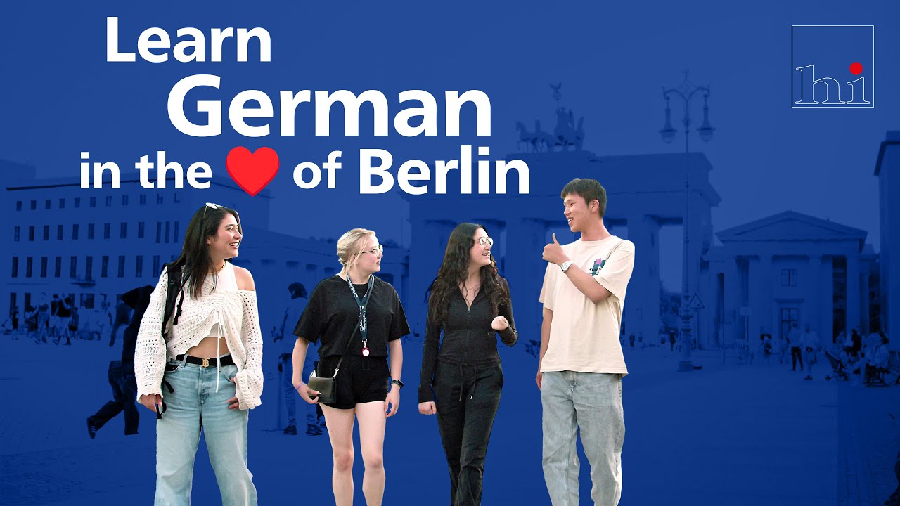 Learn German in the ️ of Berlin - YouTube