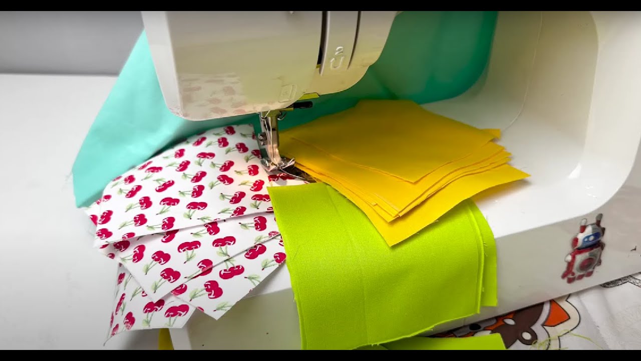 Just look how beautifully these squares of fabric transform | Sewing ...