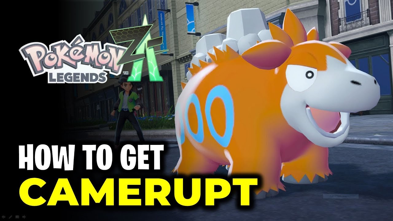 How to get a Camerupt | Show me a Mega Camerupt | Pokemon Legends Z-A ...