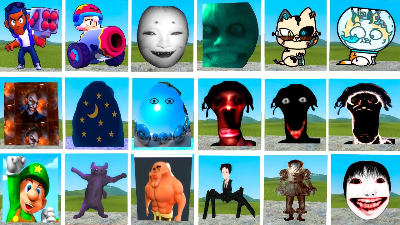 RANDOM OF ALL THE NEXBOTS #7 \Nextbots\ Gmod! Garry's Mod! - YouTube