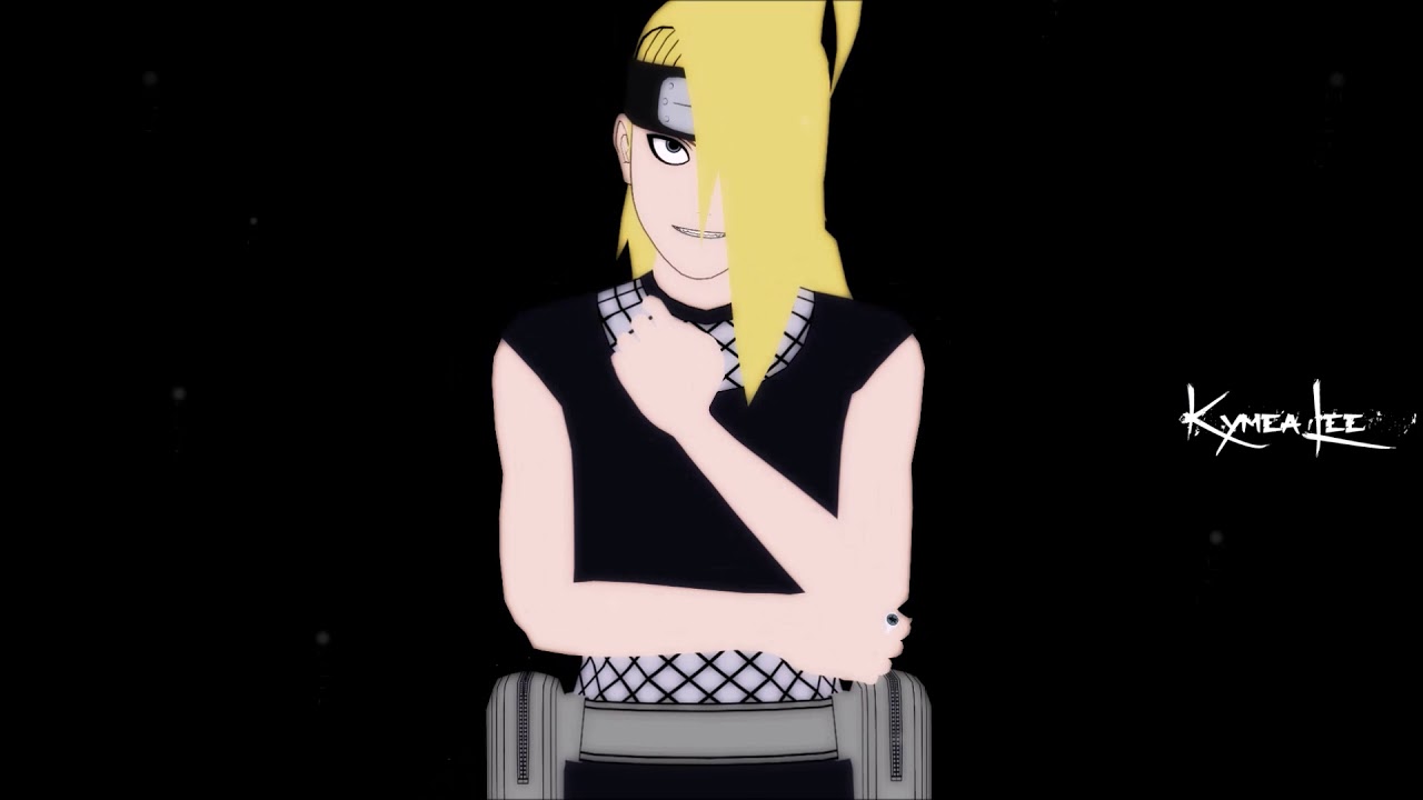 Deidara Without Cloak