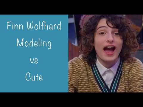 Finn Wolfhard funny vs modeling edit - YouTube